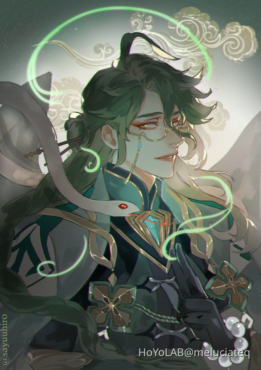 Baizhu fanart Genshin Impact | HoYoLAB