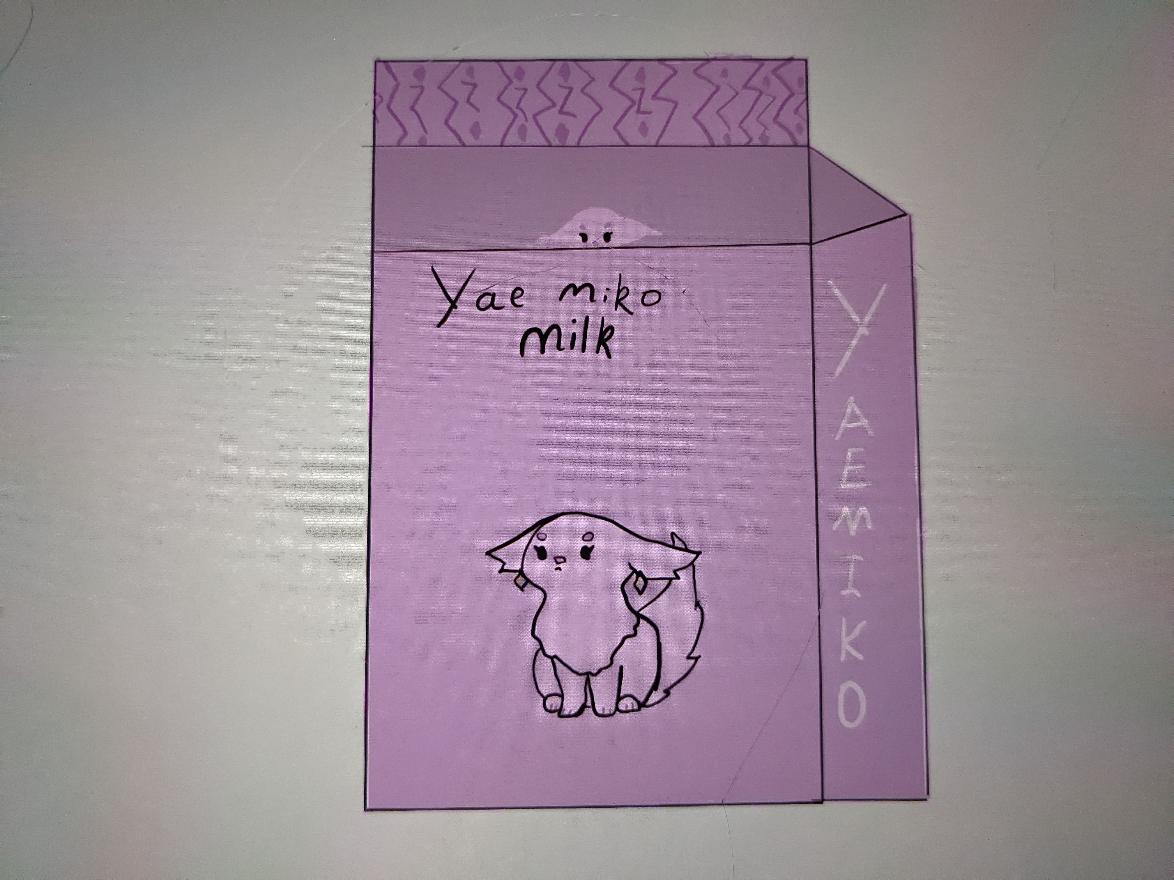 Yae Miko (Fox Form) milk Genshin Impact | HoYoLAB