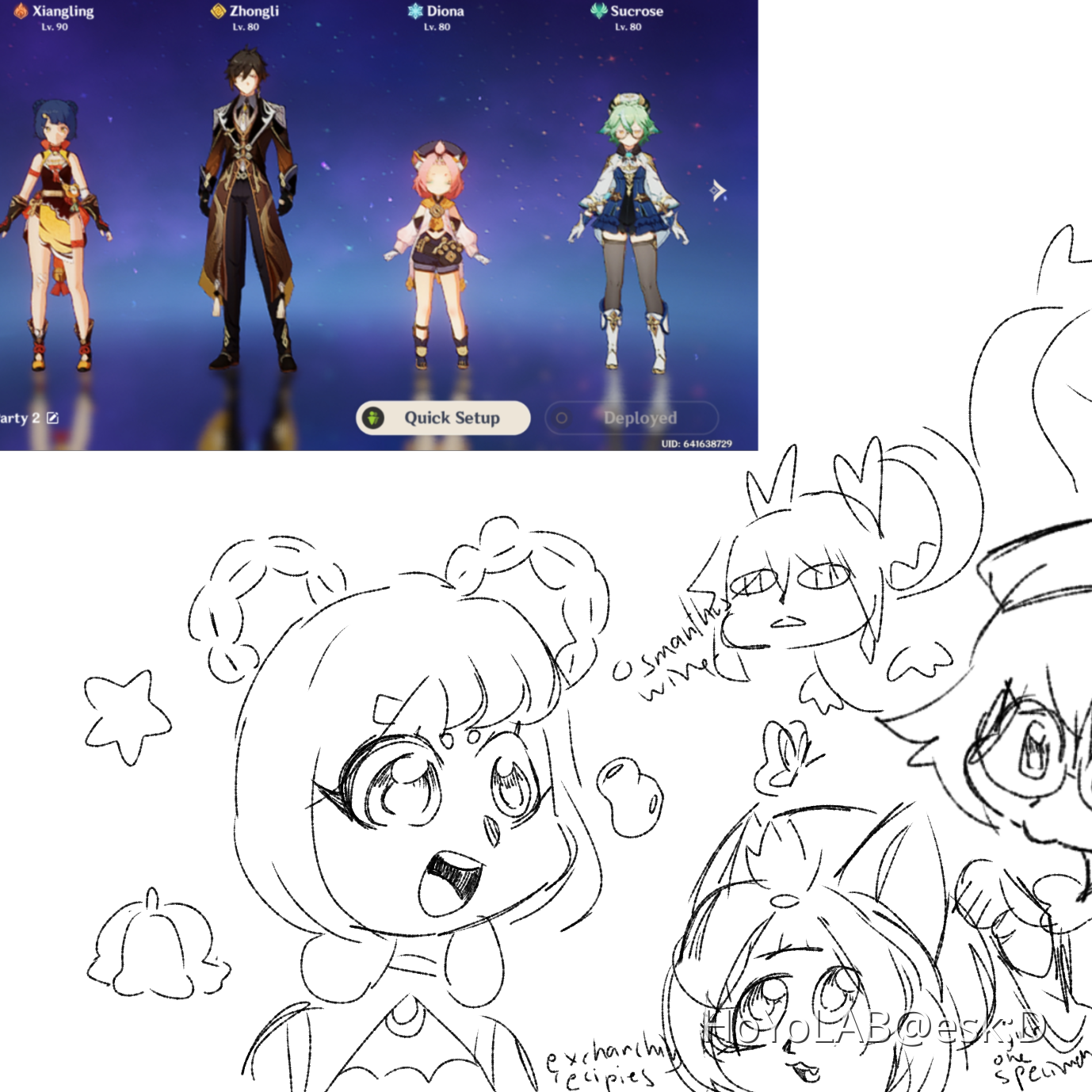 silly team shenanigans Genshin Impact | HoYoLAB