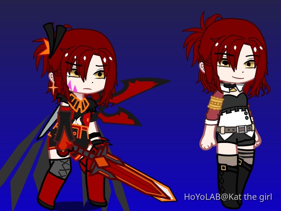Murata Himeko in Gacha Club Honkai Impact 3rd | HoYoLAB