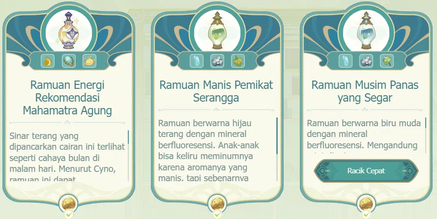Guide Event Web | Free Primogem !!! (16 Ramuan Racikan) Genshin Impact ...