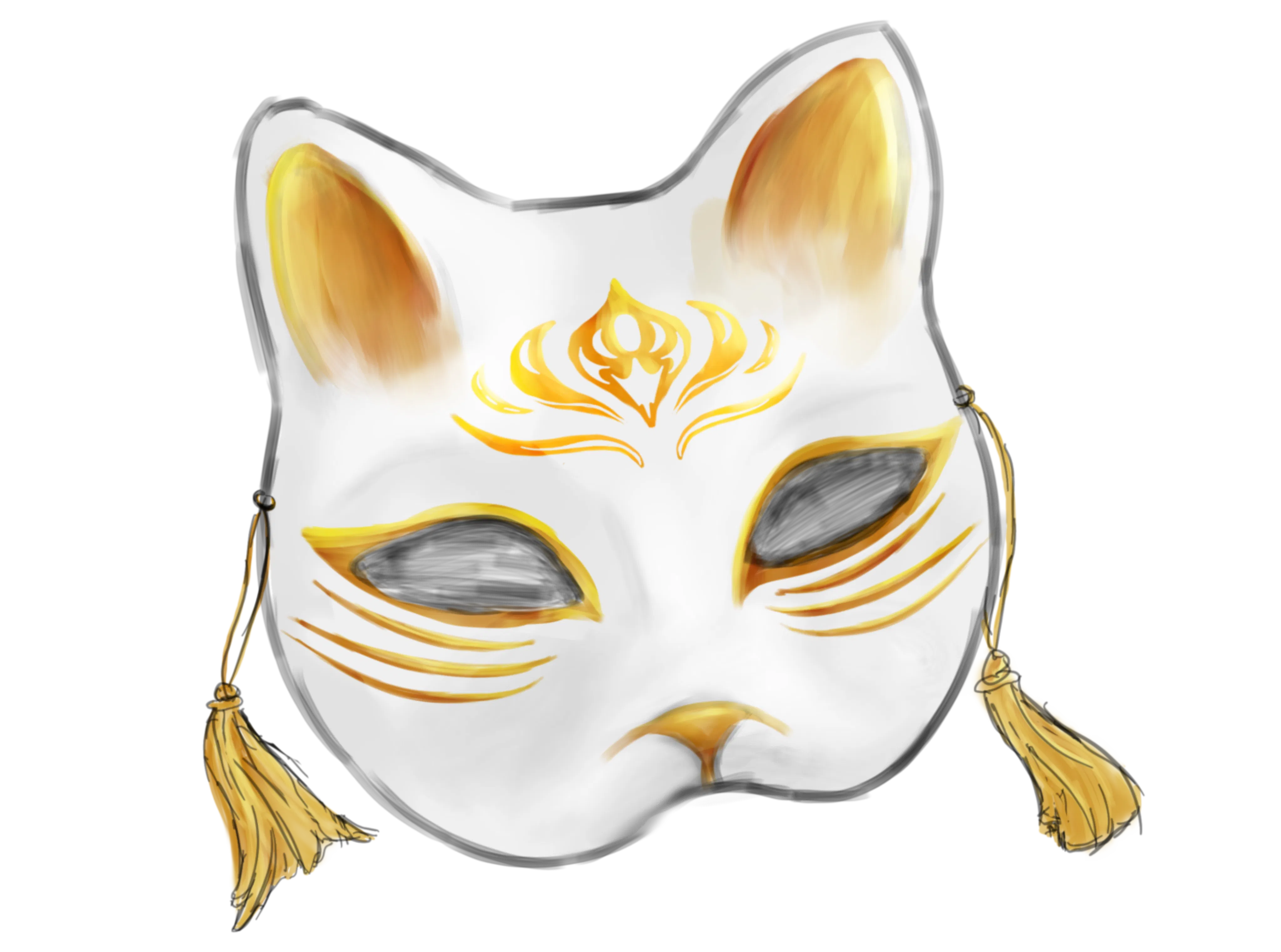 Japanese kistune masks! | HoYoLAB