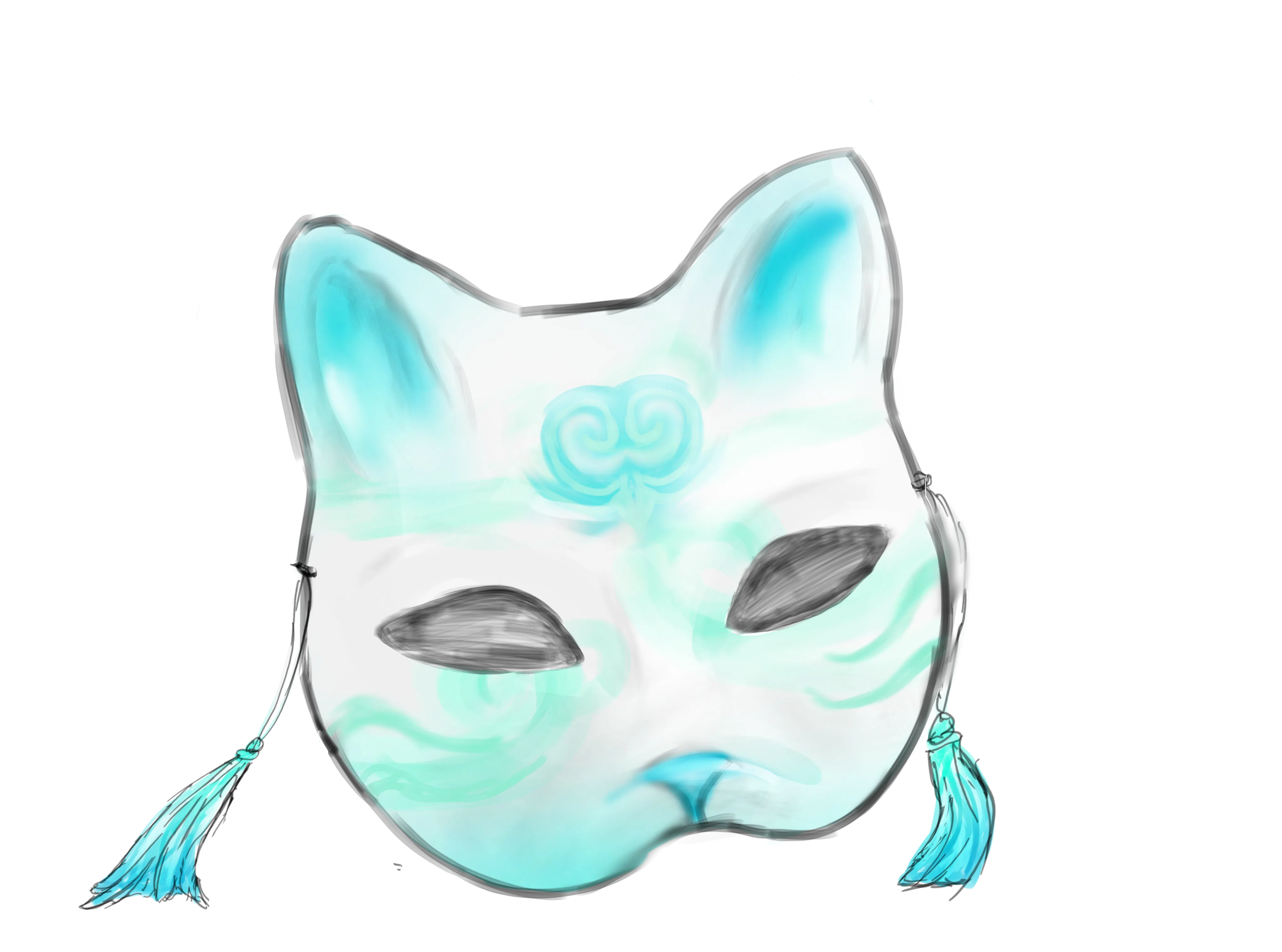 Japanese kistune masks! | HoYoLAB