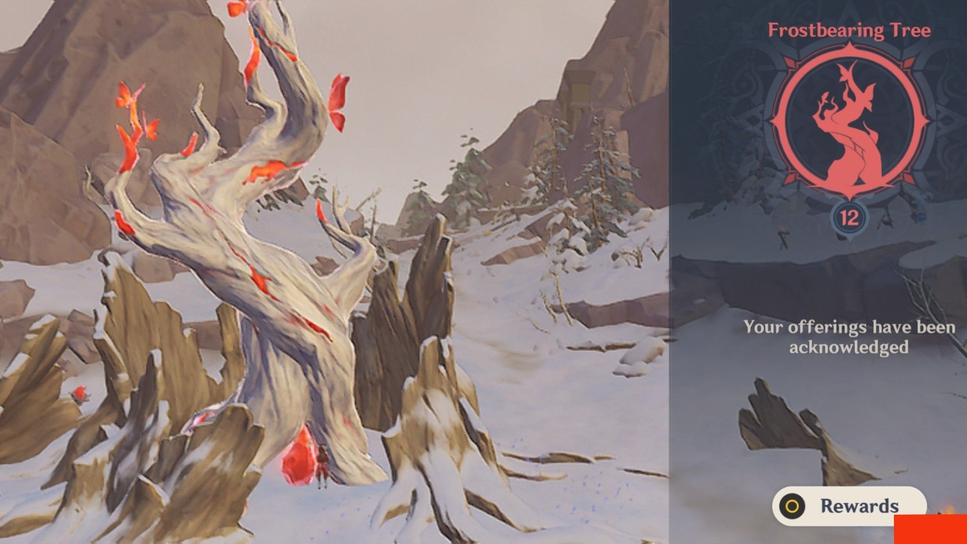 If Frostbearing Tree be done already Genshin Impact | HoYoLAB