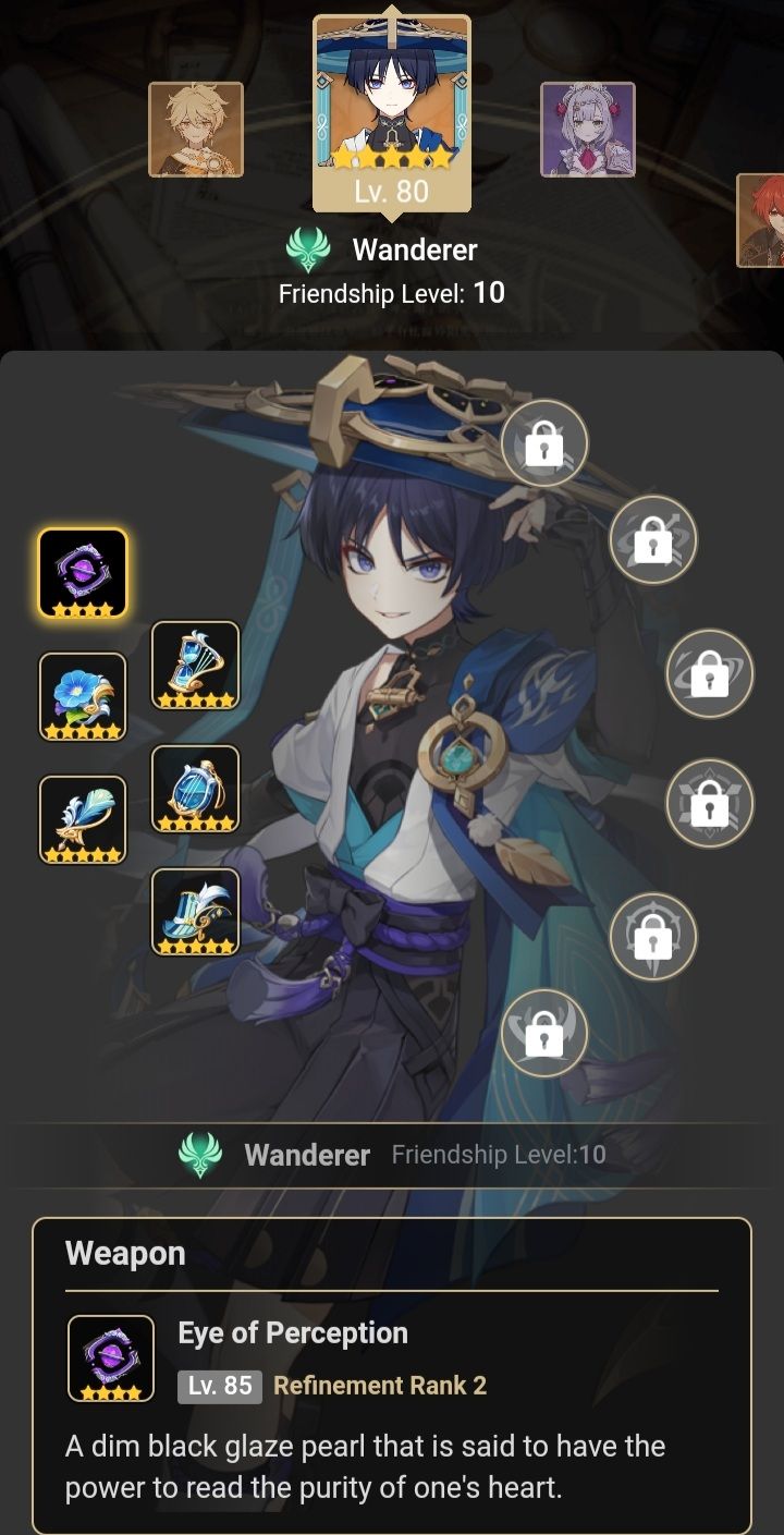 my current favorite team build with the characters i have Genshin ...