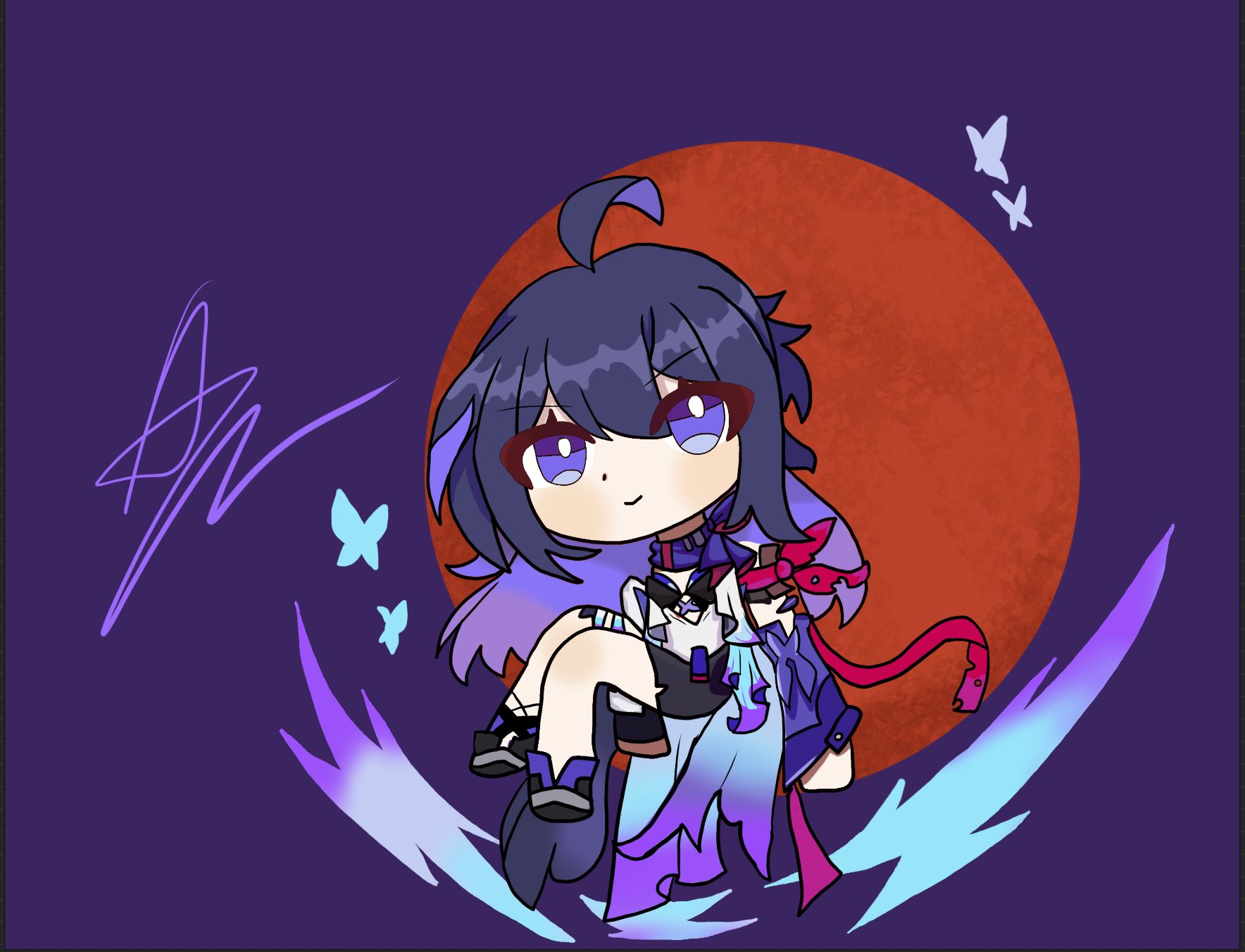 Seele chibi fan art! Honkai: Star Rail | HoYoLAB