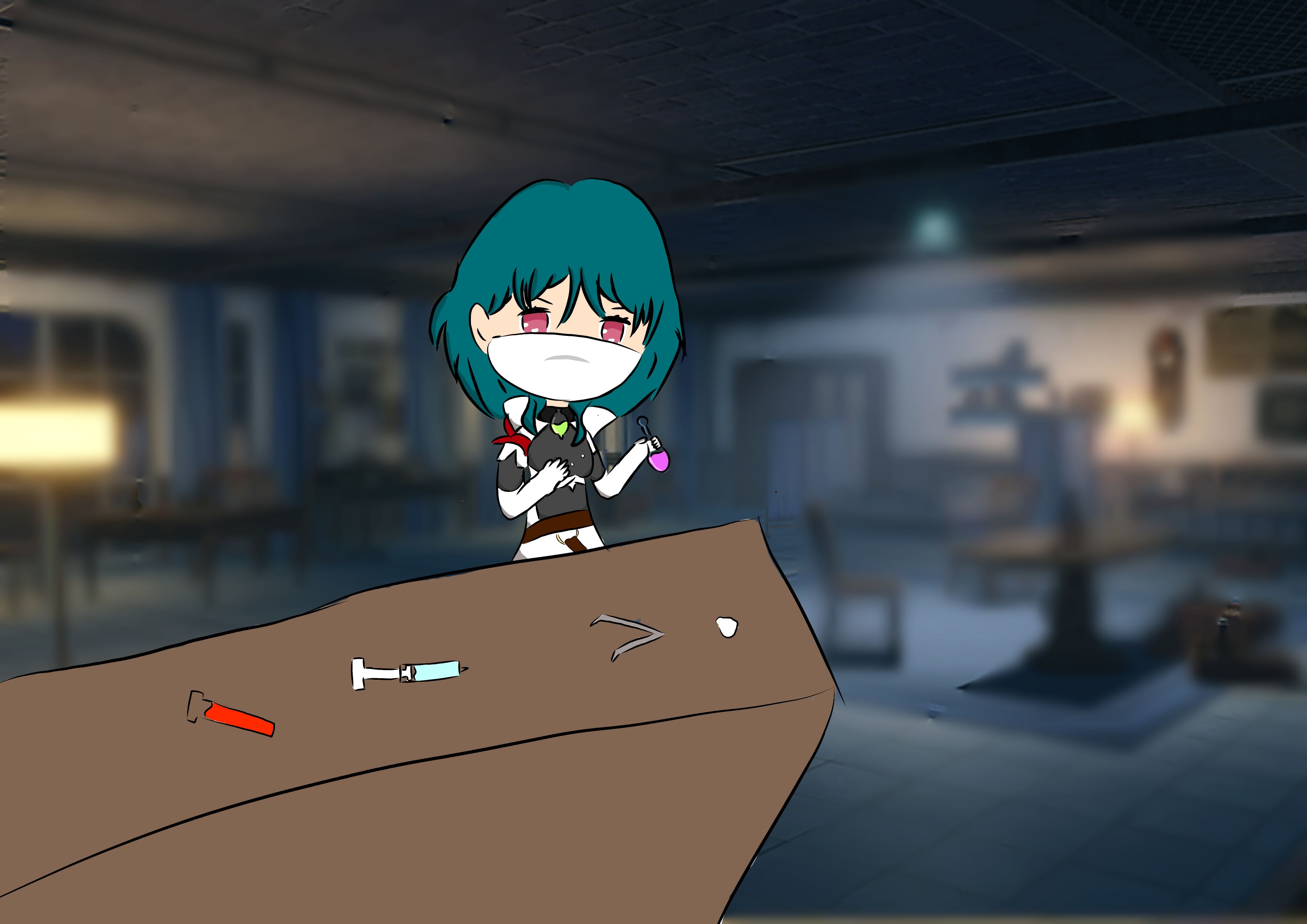 Natasha making medicine chibi Honkai: Star Rail | HoYoLAB