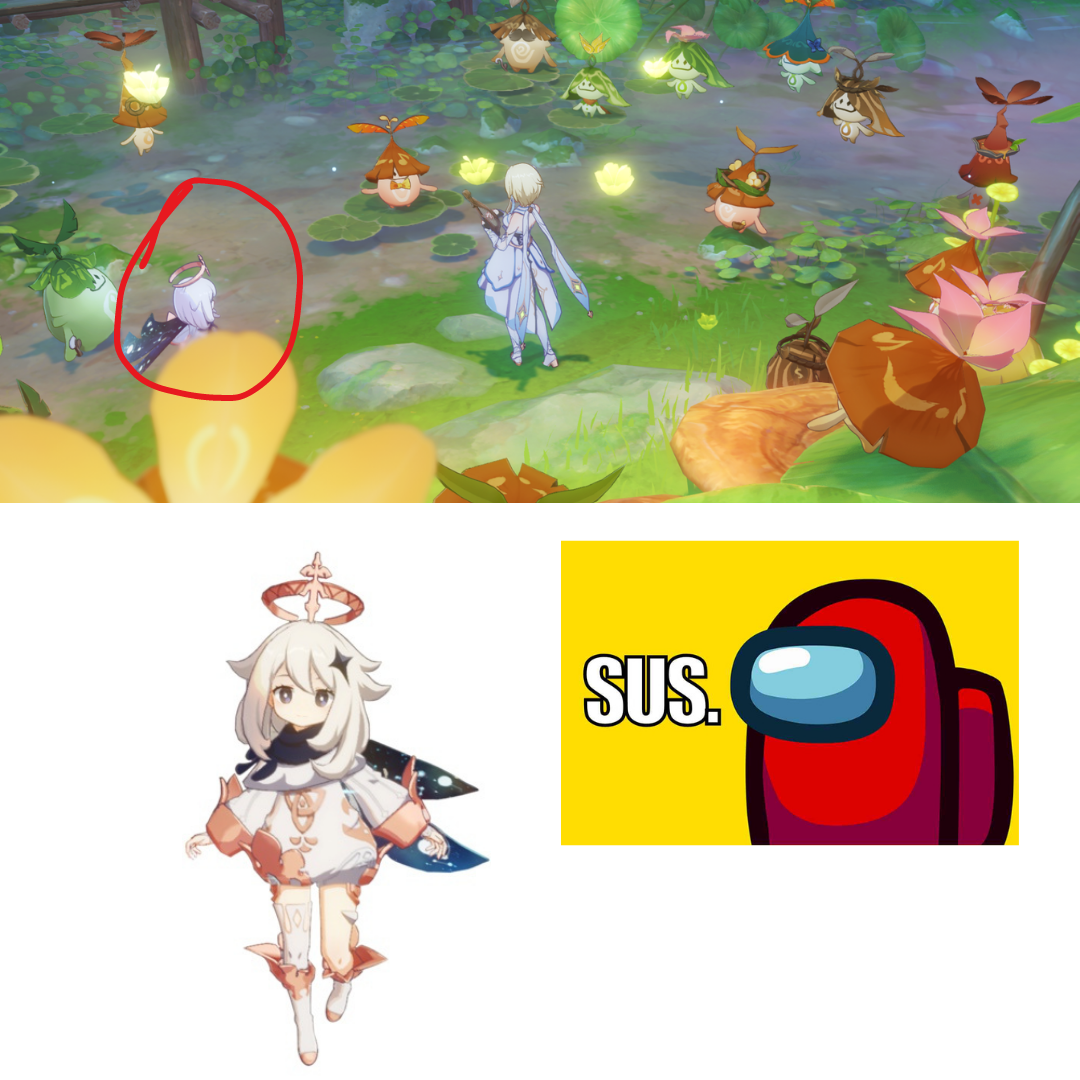 Paimon is sus Genshin Impact | HoYoLAB