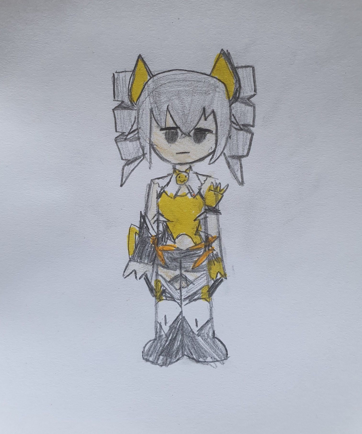 drawing of yamabuki armor Honkai Impact 3rd | HoYoLAB