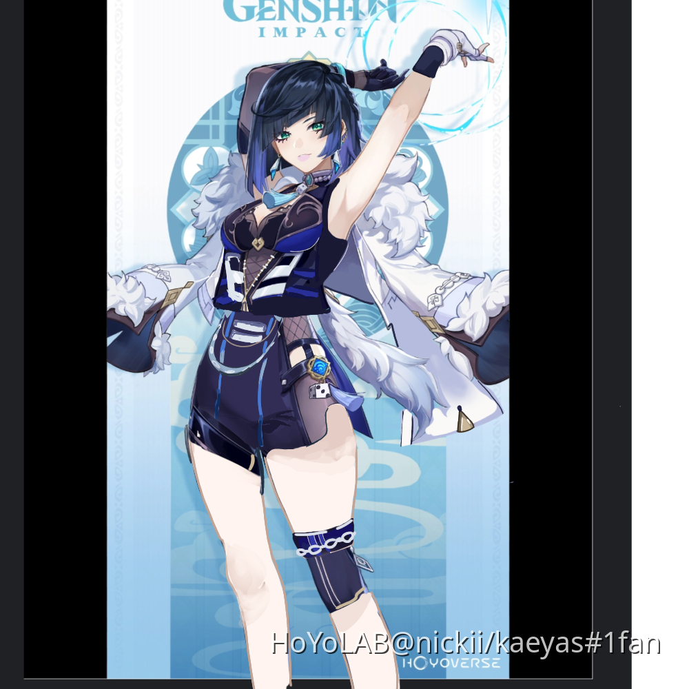 yelan redesign as requested Genshin Impact | HoYoLAB