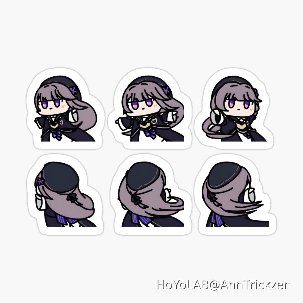 Made Herta Kuru Kuru Stickers If anyone is interested Honkai: Star Rail ...