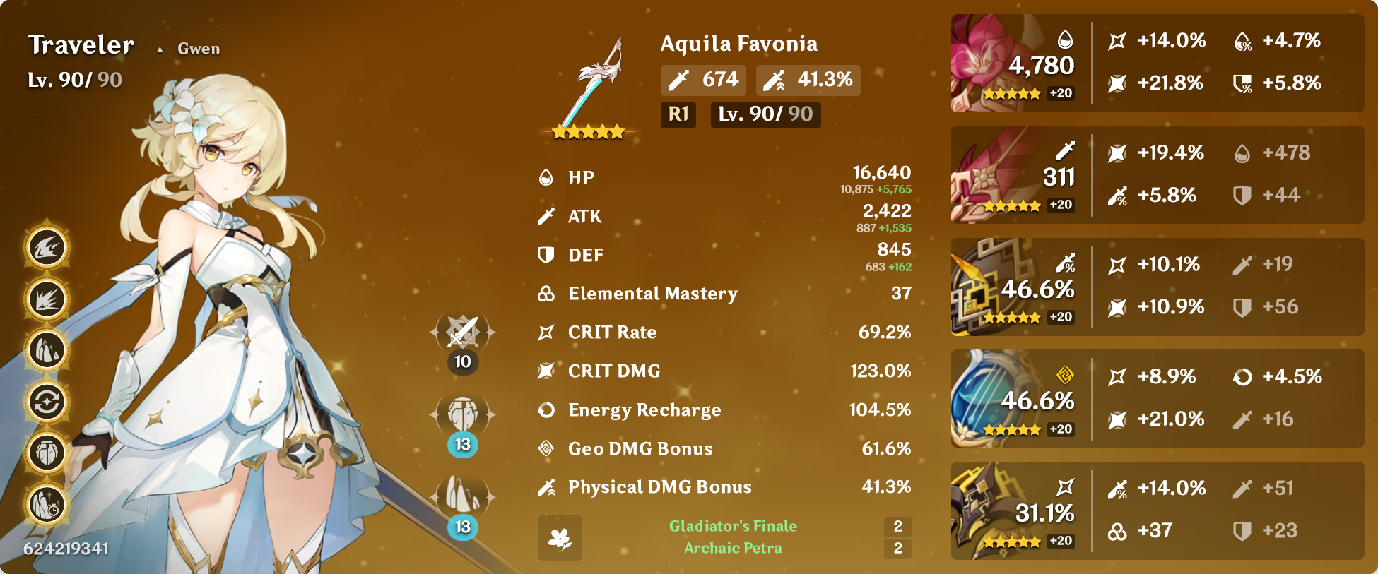 lumine hybrid build Genshin Impact | HoYoLAB