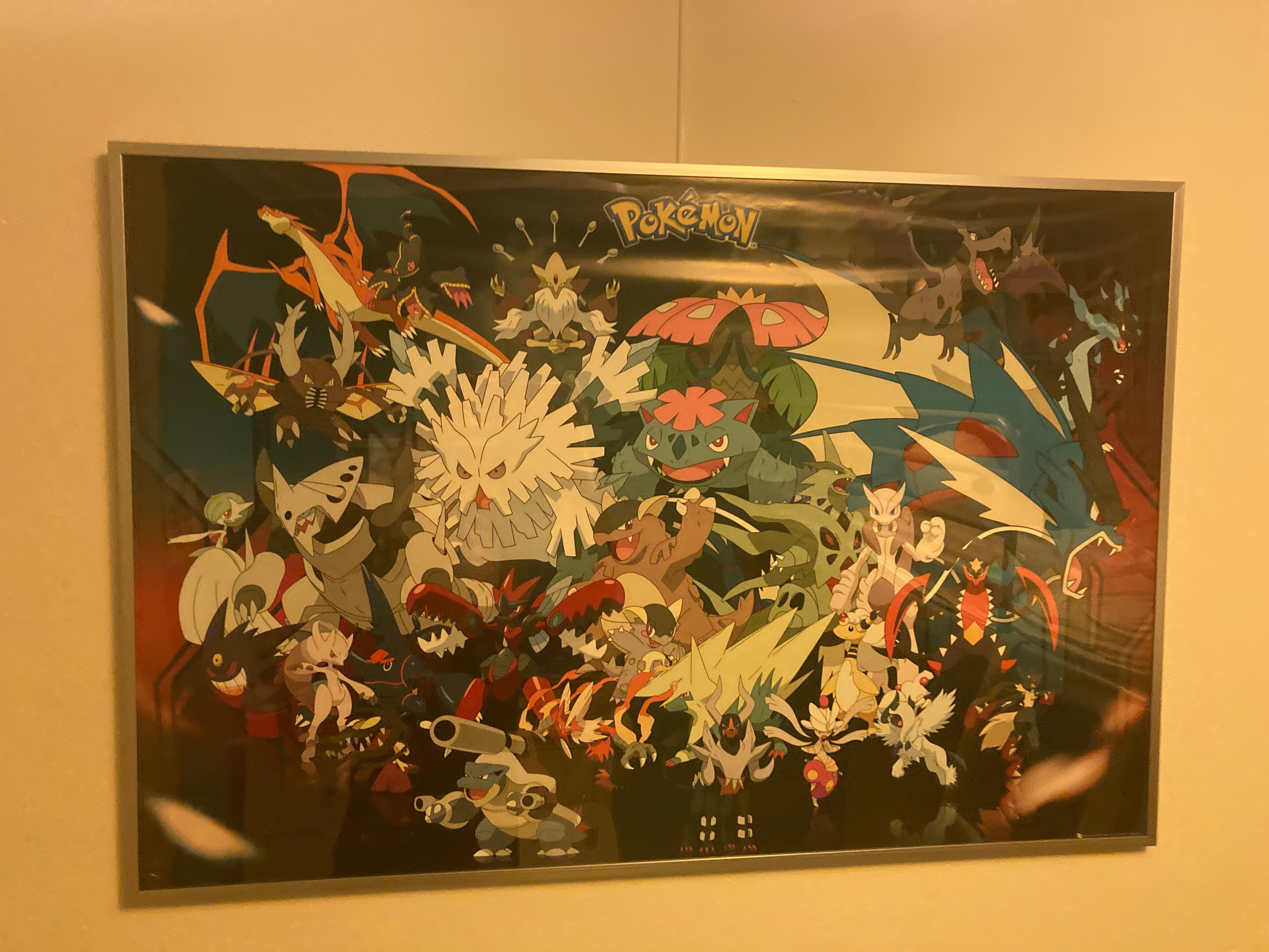 Some random Pokémon poster I have | HoYoLAB