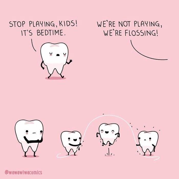 Flossing is key | HoYoLAB