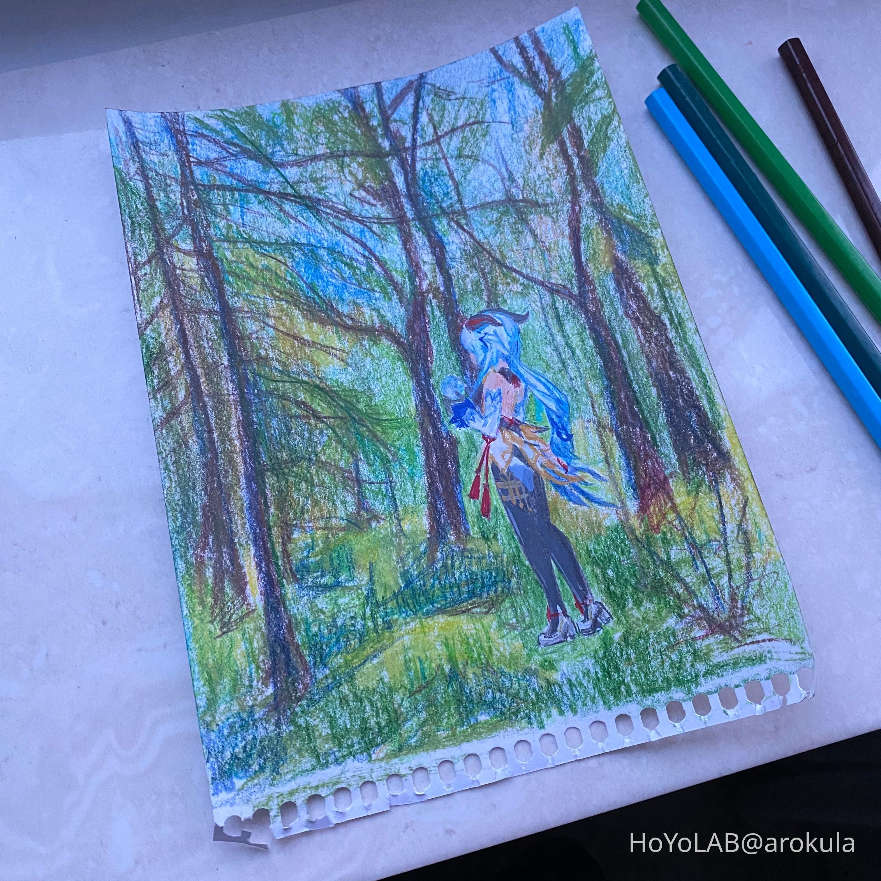 Ganyu quick sketch Genshin Impact | HoYoLAB