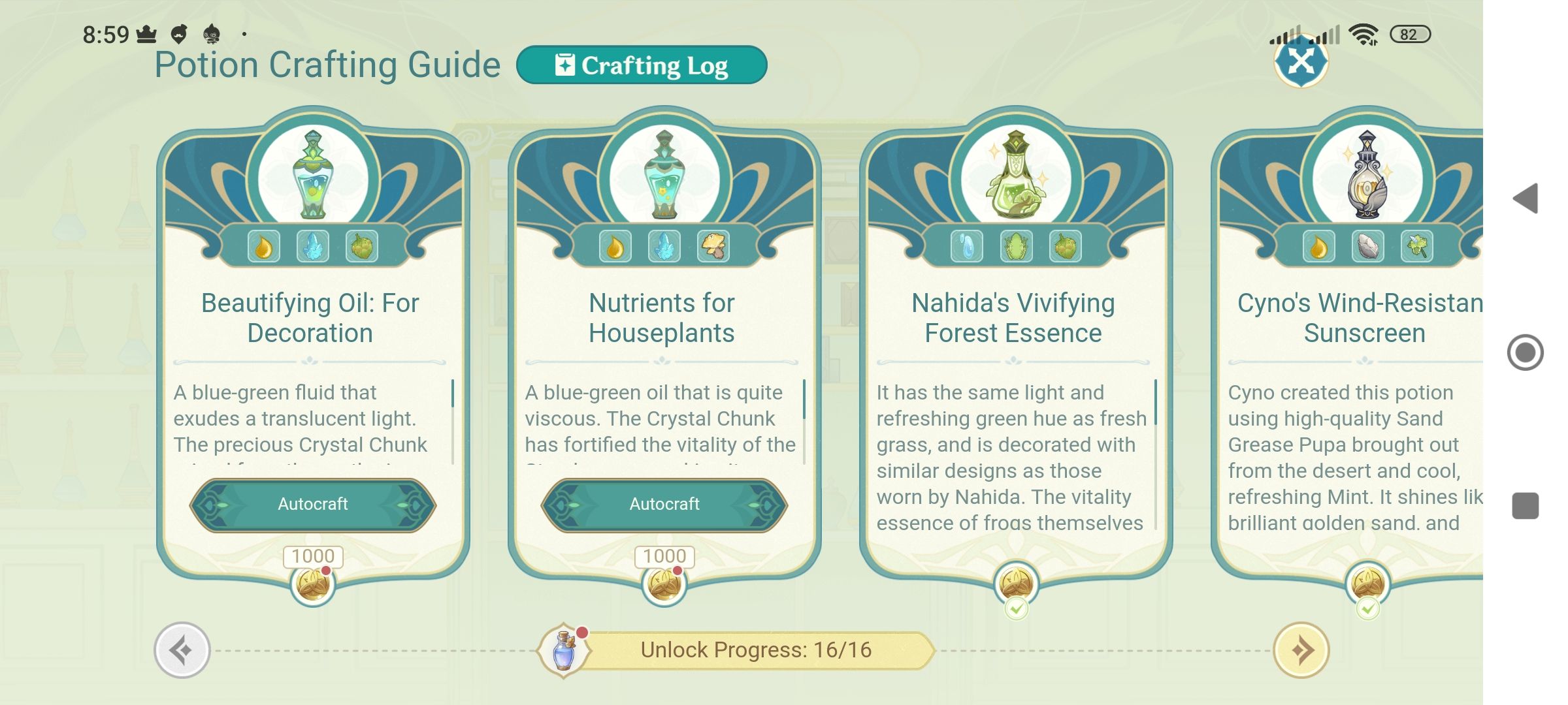 Web event elixirs genshin impact (part final) Genshin Impact | HoYoLAB