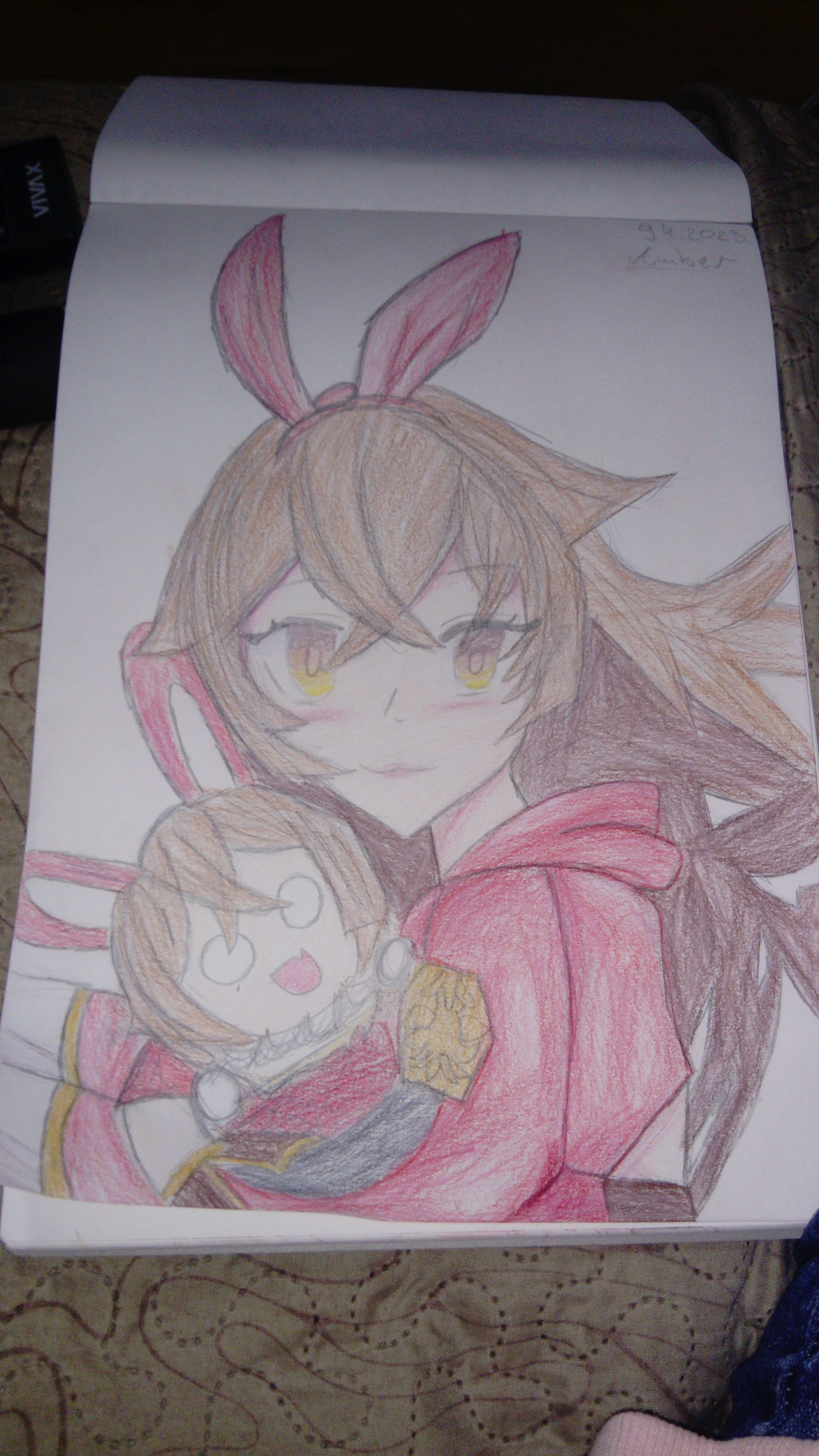 Amber drawingg Genshin Impact | HoYoLAB