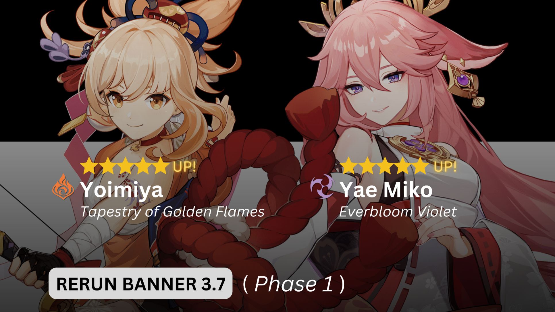 [RERUN BANNER 3.7] Yoimiya dan Yae Miko Rerun! Genshin Impact | HoYoLAB