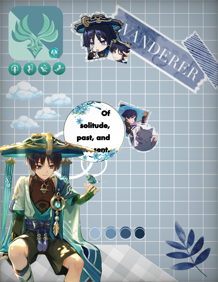 Free wanderer background for everyone🧚‍♀️ (A thank you for everyone who ...