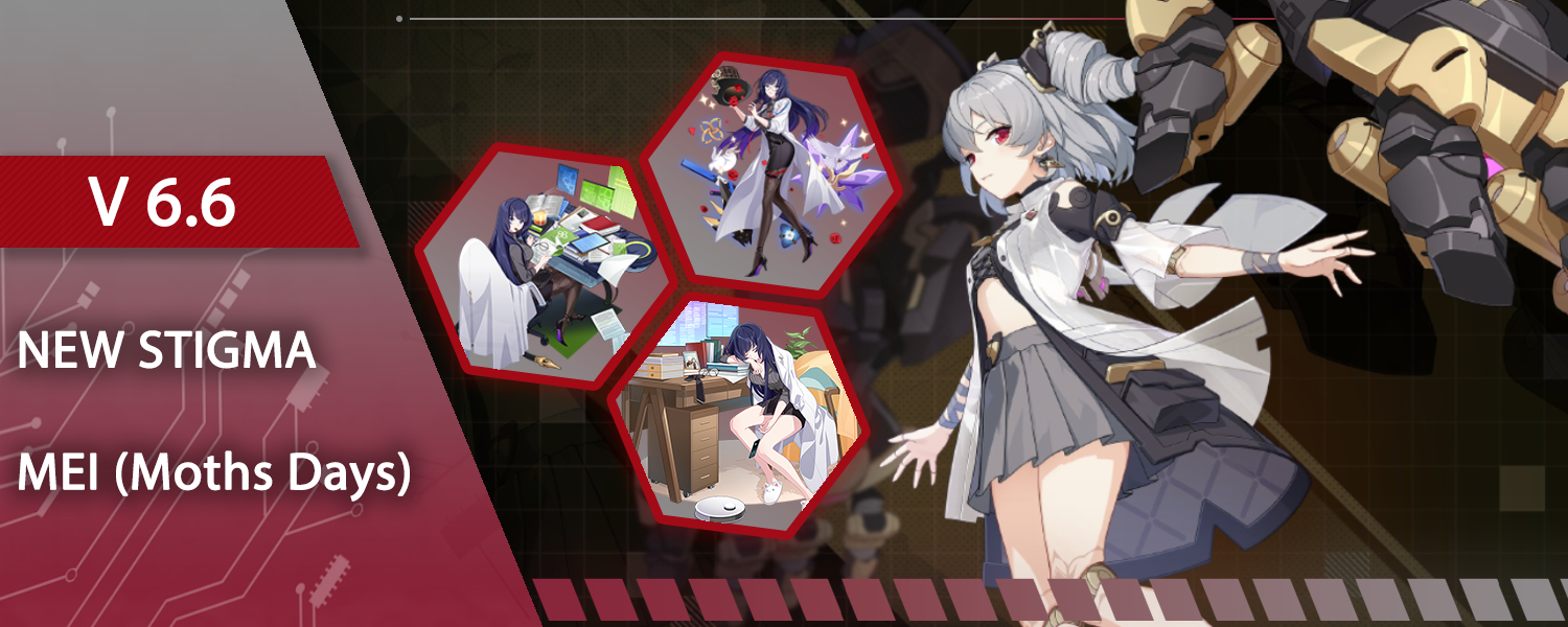 [6.6 Beta Guide] New Stigmata Set: Moth's Days [Dr. MEI] Honkai Impact ...