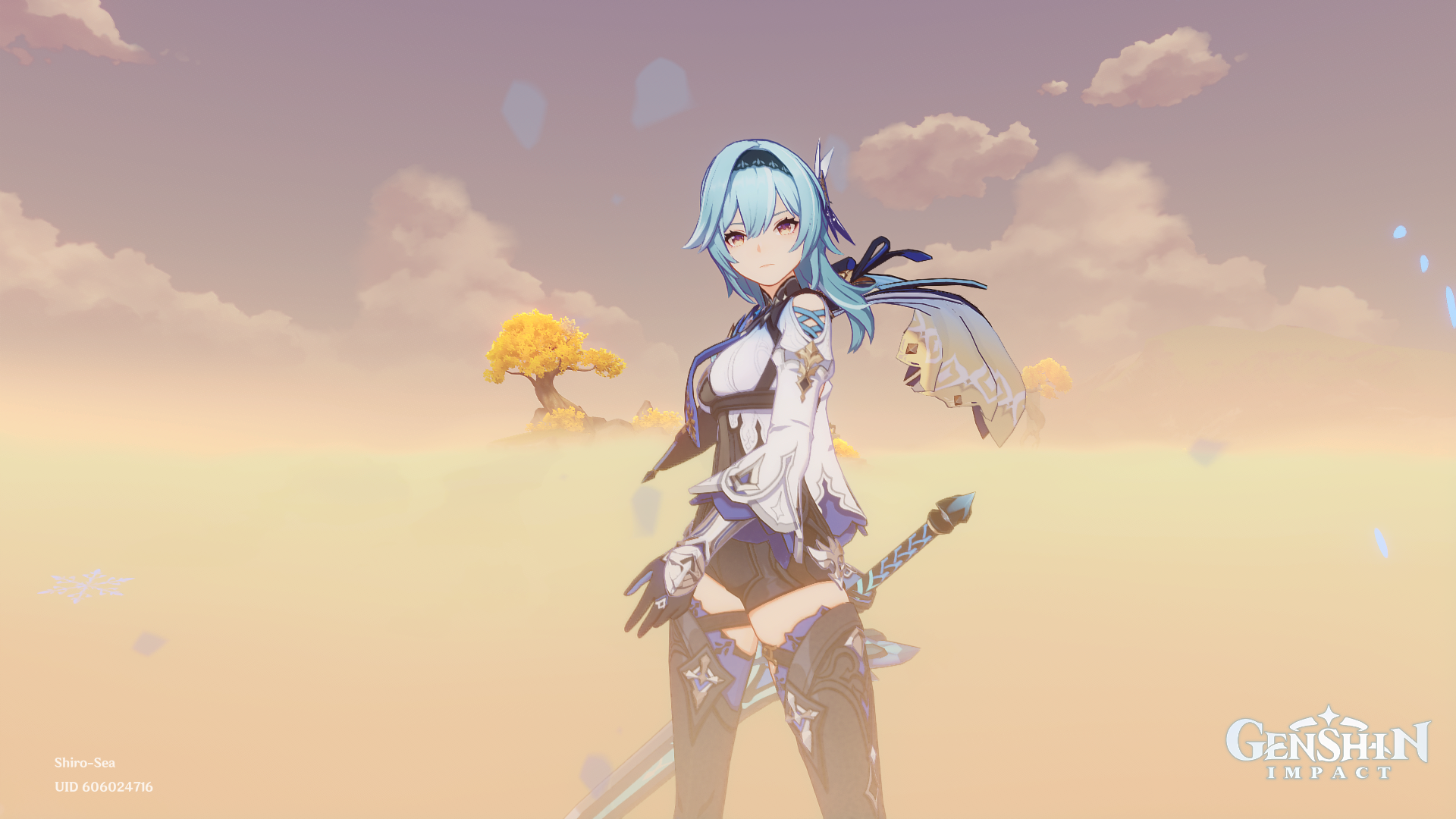 Eula from Photo Event! 💙 ️ Genshin Impact | HoYoLAB