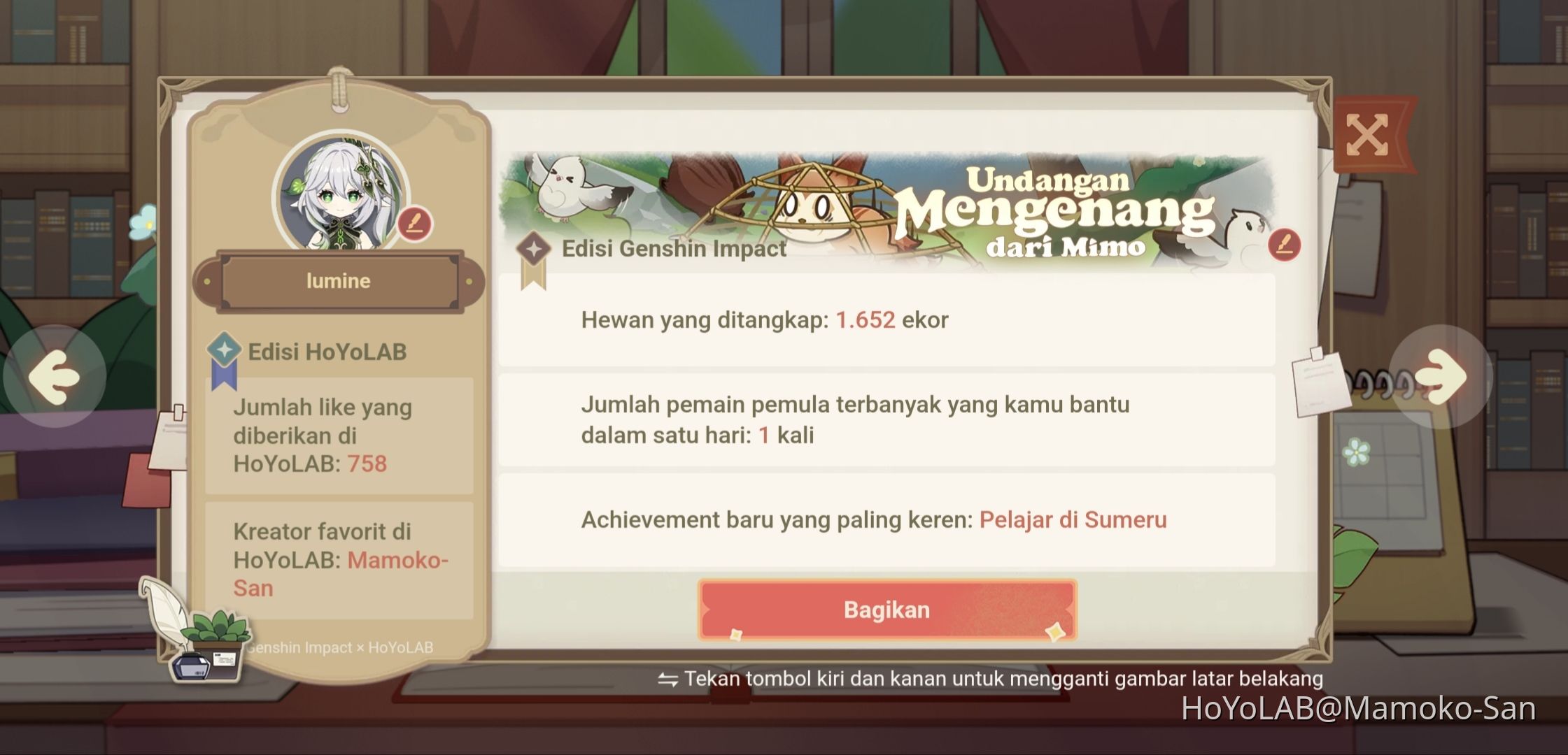 AKU REHAT SEBENTAR YA ☺ Genshin Impact | HoYoLAB