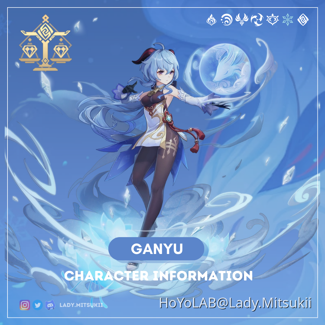 [Character Information] - Ganyu Genshin Impact | HoYoLAB