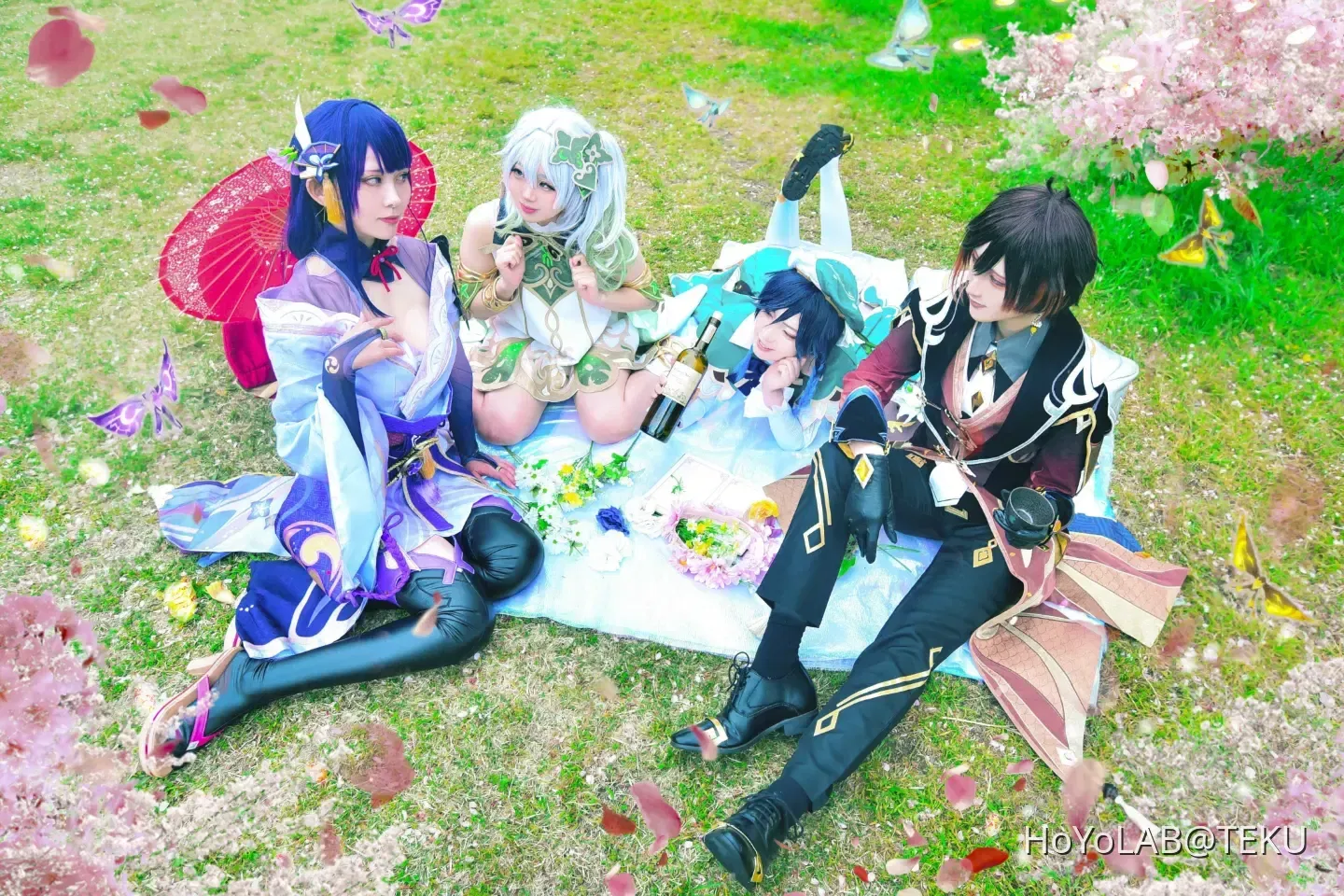 The four Archons cosplay / 4명의 신 코스프레 Genshin Impact | HoYoLAB