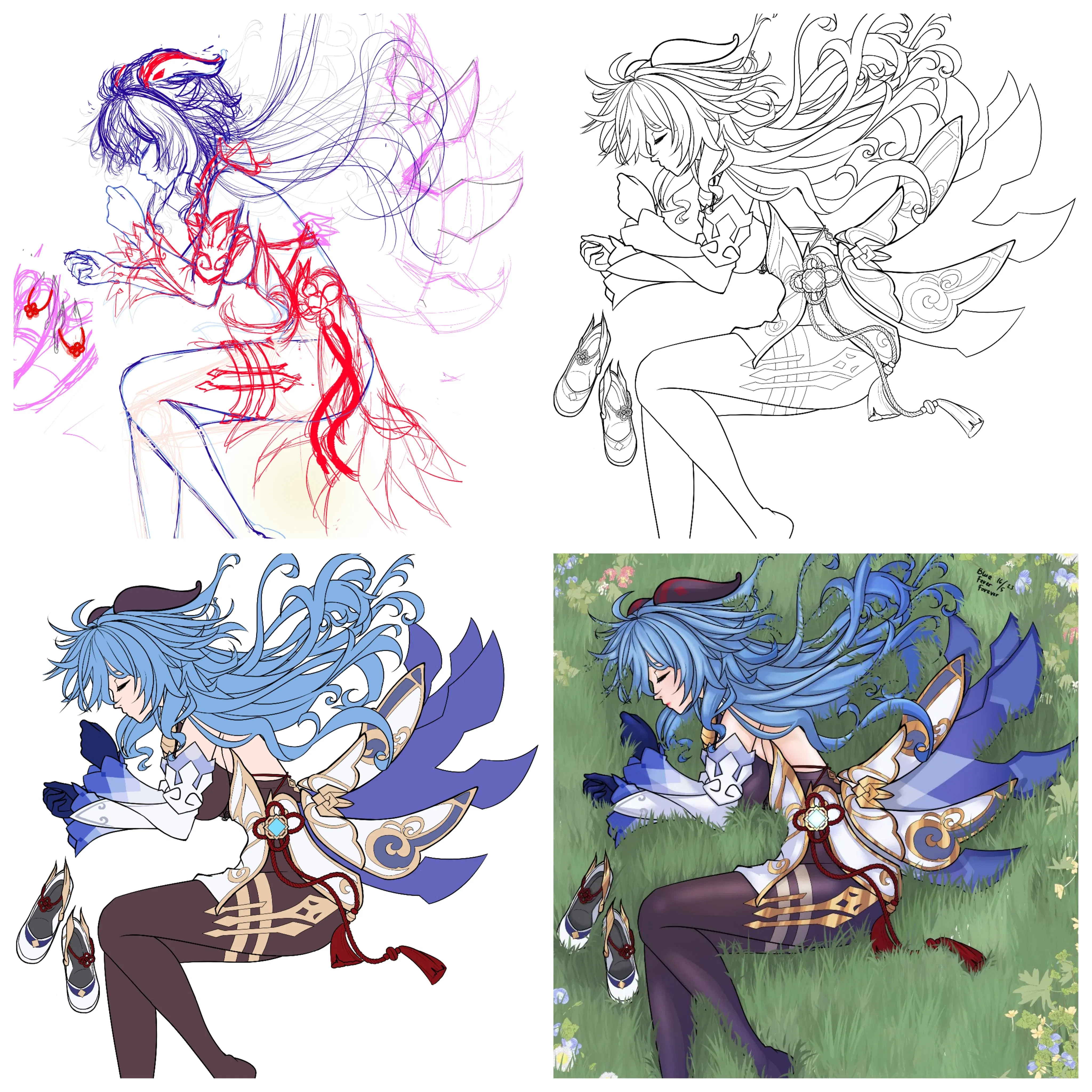 ganyu sleeping Genshin Impact | HoYoLAB