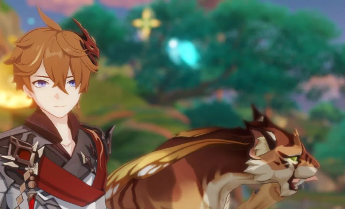 Childe with a Rishboland Tiger! Genshin Impact | HoYoLAB