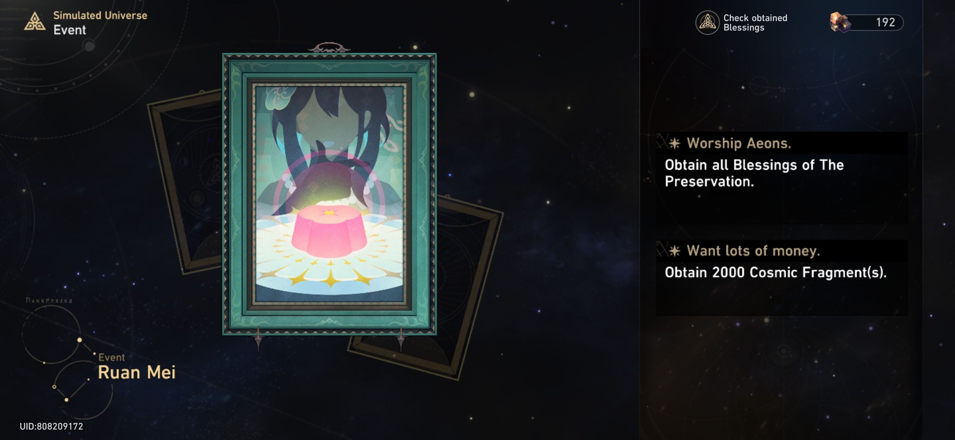 Ruan Mei is best event you can get from Domain Occurrence in Simulated ...