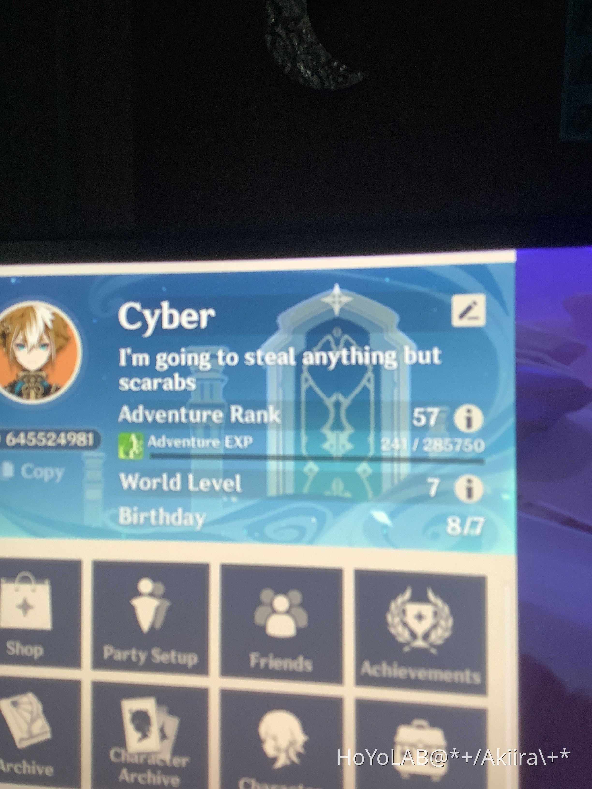 Just finished AR56 Genshin Impact | HoYoLAB