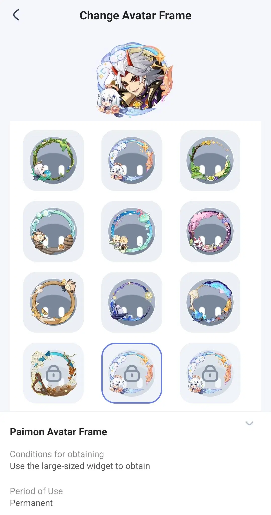 49 Days...still no Permanent Paimon Avatar Frame! Has anyone gotten it ...