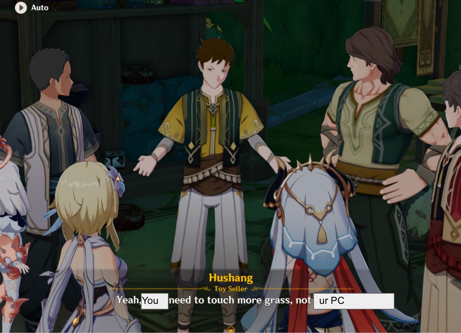 Touching grass Genshin Impact | HoYoLAB