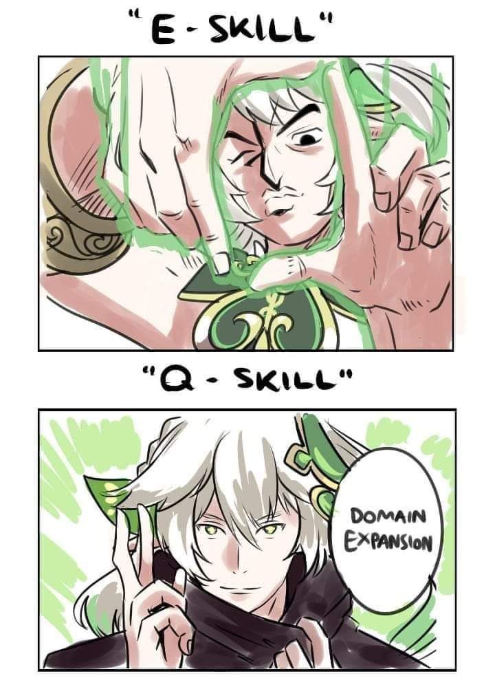 Another day Another memes Nahida skill base on anime but wait until you ...