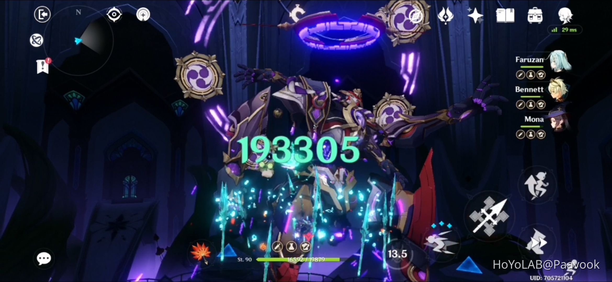 My Xiao Damage with full support Genshin Impact | HoYoLAB