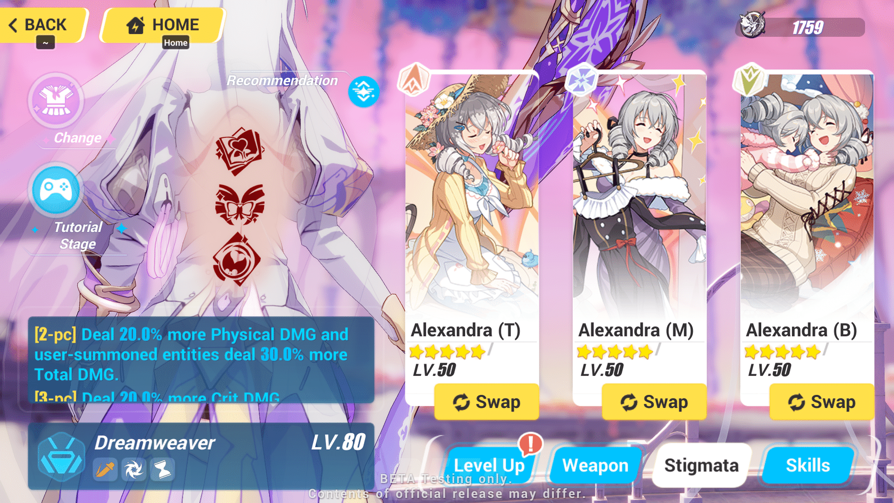 [Beta 6.6] Elysian Realm [Difficulty : Finality] Signet, Sigil, & Team Lineup For S0 Dreamweaver ...