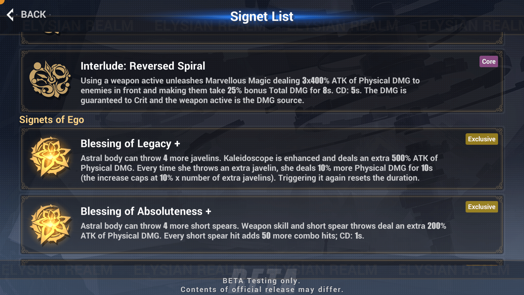 [Beta 6.6] Elysian Realm [Difficulty : Finality] Signet, Sigil, & Team ...