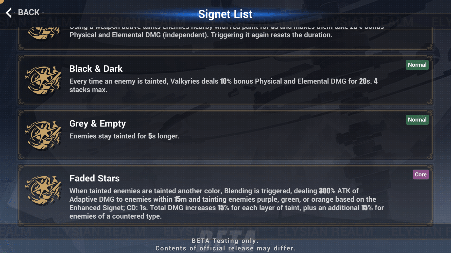 [Beta 6.6] Elysian Realm [Difficulty : Finality] Signet, Sigil, & Team ...