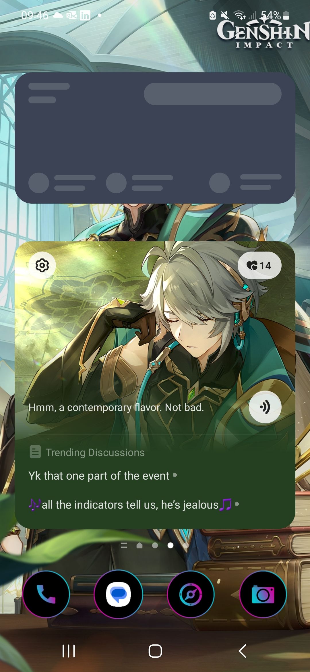 I love these widgets Genshin Impact | HoYoLAB