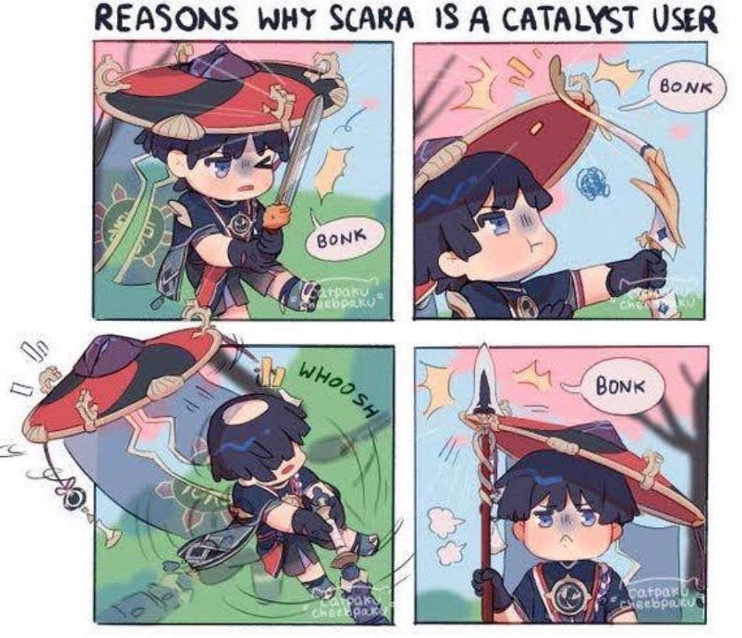 Scara is so cute Genshin Impact | HoYoLAB