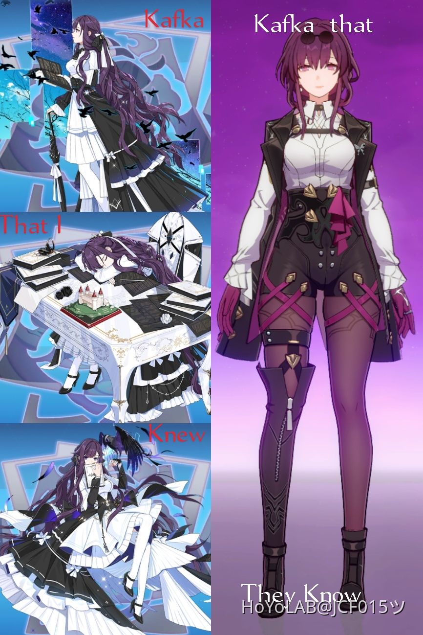 Kafka that I Grow up With Vs what they Grow up with Honkai Impact 3rd ...