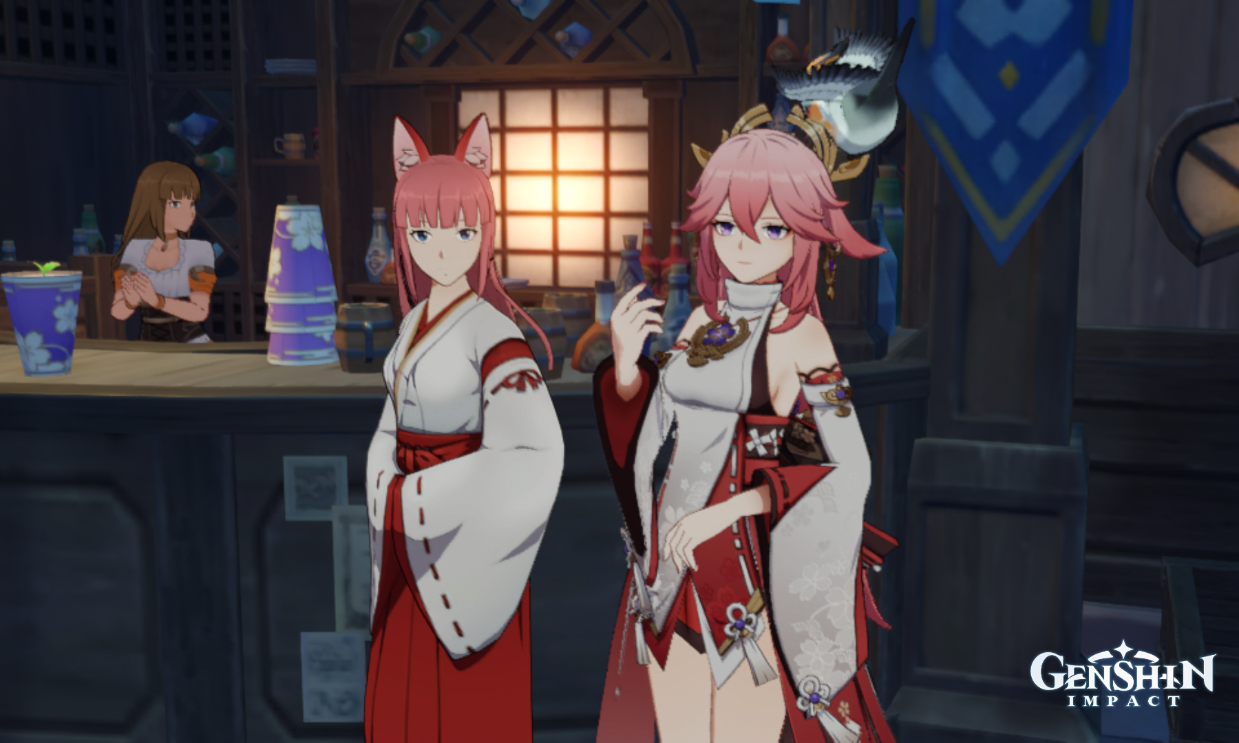 Yae Miko NPC Genshin Impact | HoYoLAB