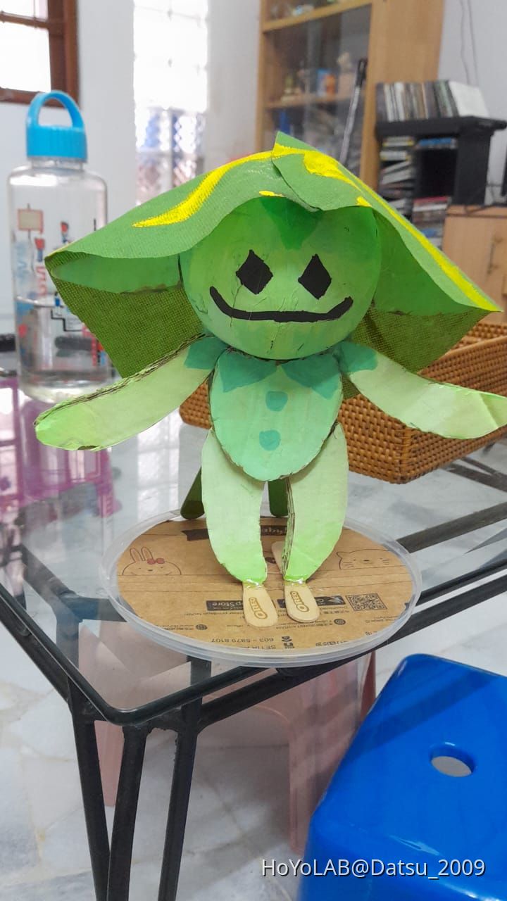 Plss what my friend made aranara for her project AHHAHAHHA Genshin ...