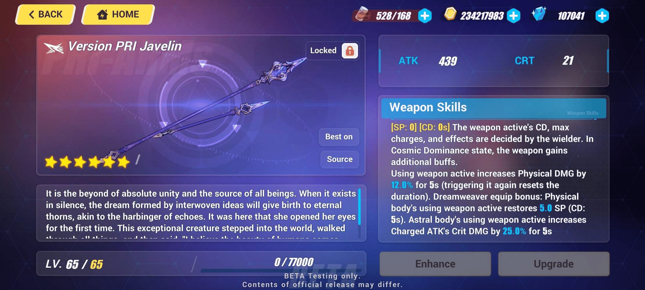 Rincian Battlesuit Misteln Schariac [Dreamweaver]! Ulasan, Gameplay ...