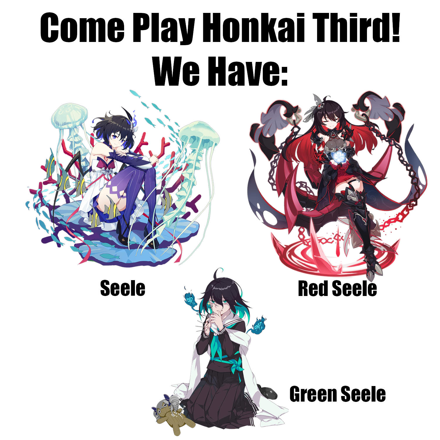 Random Seele Meme Honkai Impact 3rd | HoYoLAB