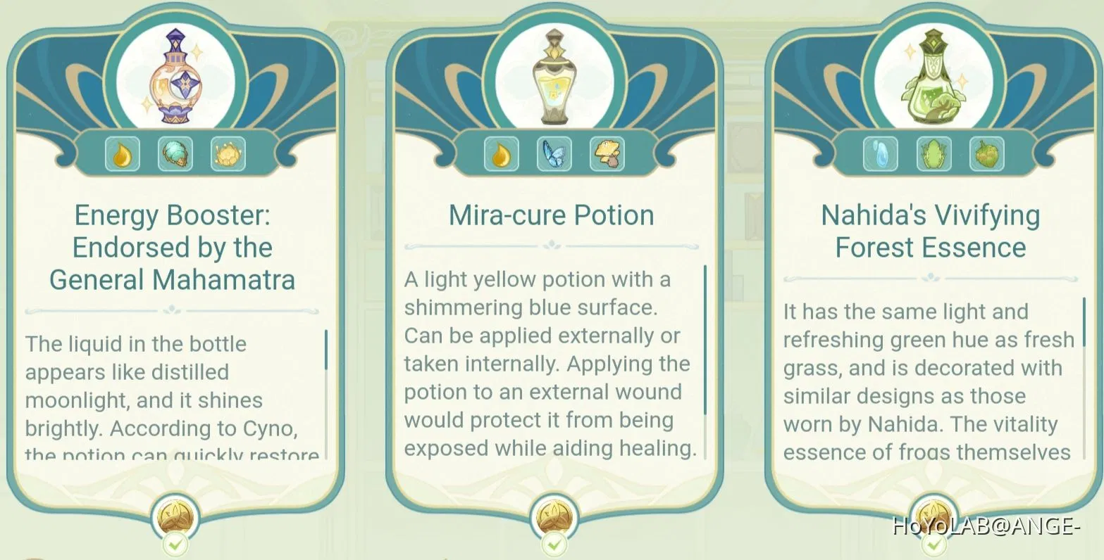 Web Event: Glittering Elixir Genshin Impact | HoYoLAB