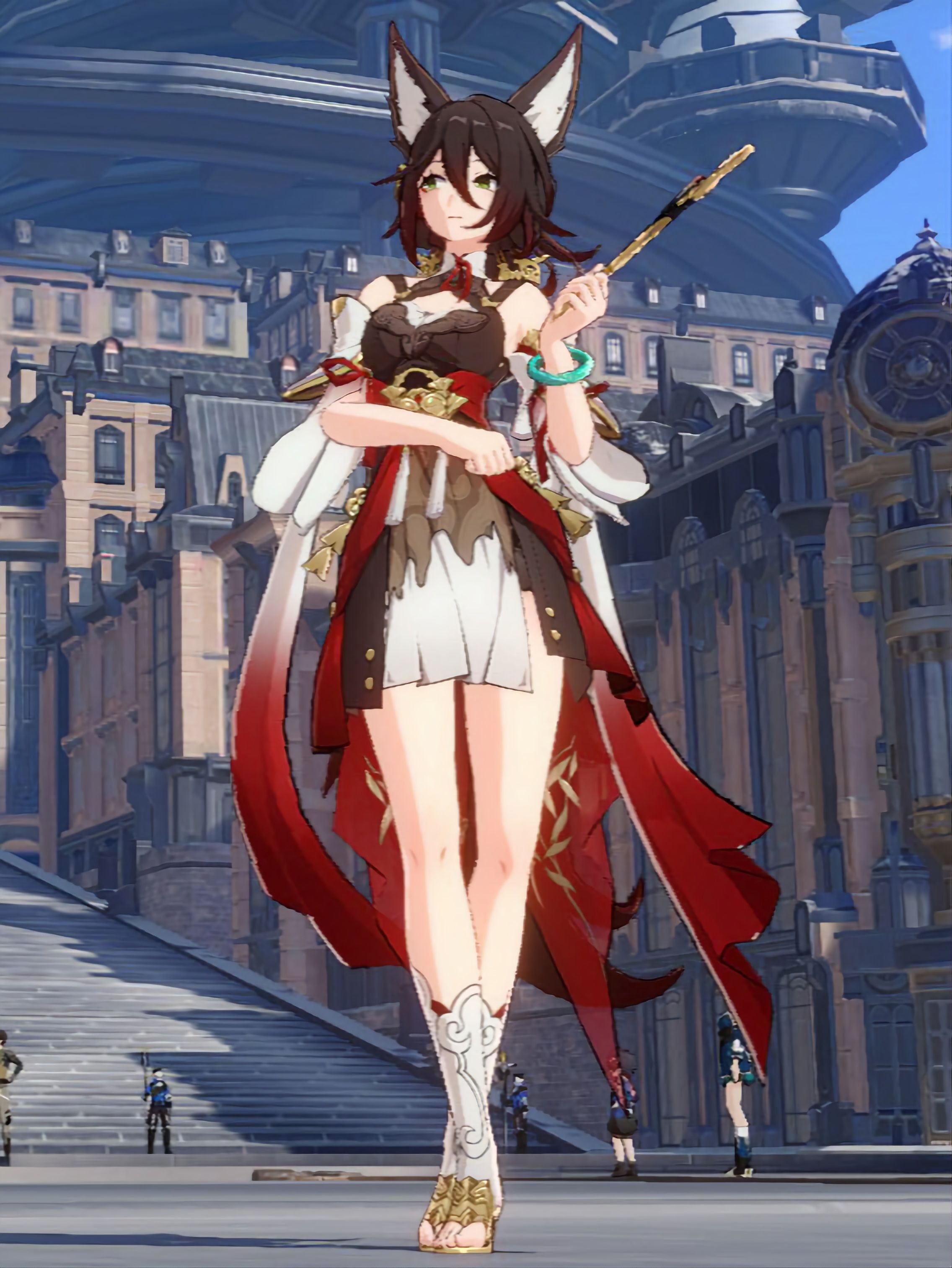 The ambassador in red Honkai: Star Rail | HoYoLAB