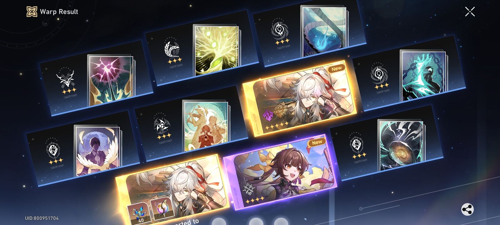 All in a 10 pull Honkai: Star Rail | HoYoLAB