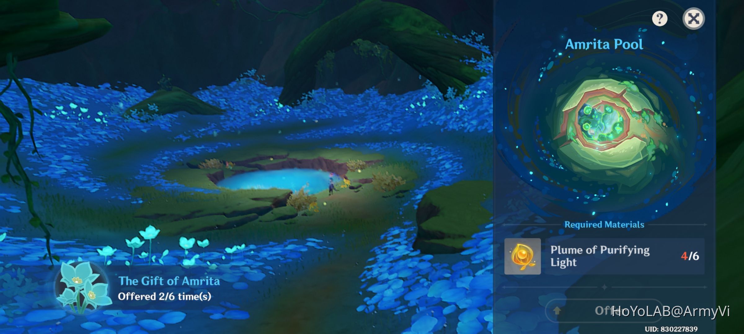 amrita pool Genshin Impact | HoYoLAB